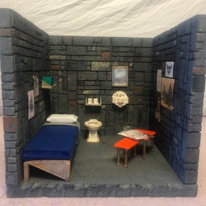 A Hannibal Lecter Cell Diorama 1:12 Silence of the Lambs (fig Not ...