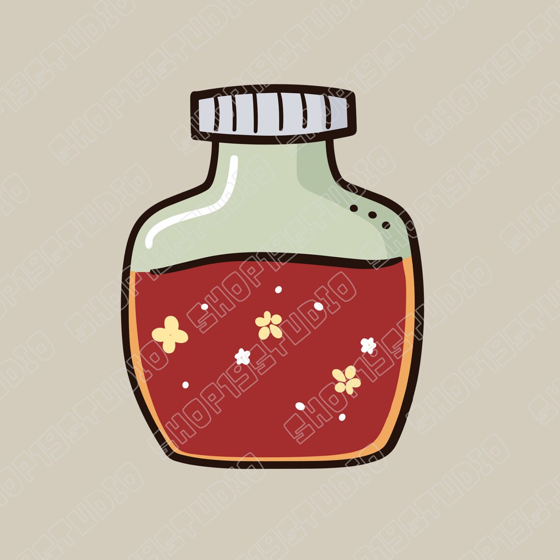 Adorable Chibi Sushi Rolls Sticker Sheet - Hand-drawn Animation Style ...