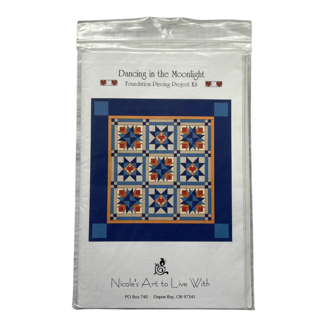 Dancing in the Moonlight Quilt Pattern by Nicole's Art to Live With ...