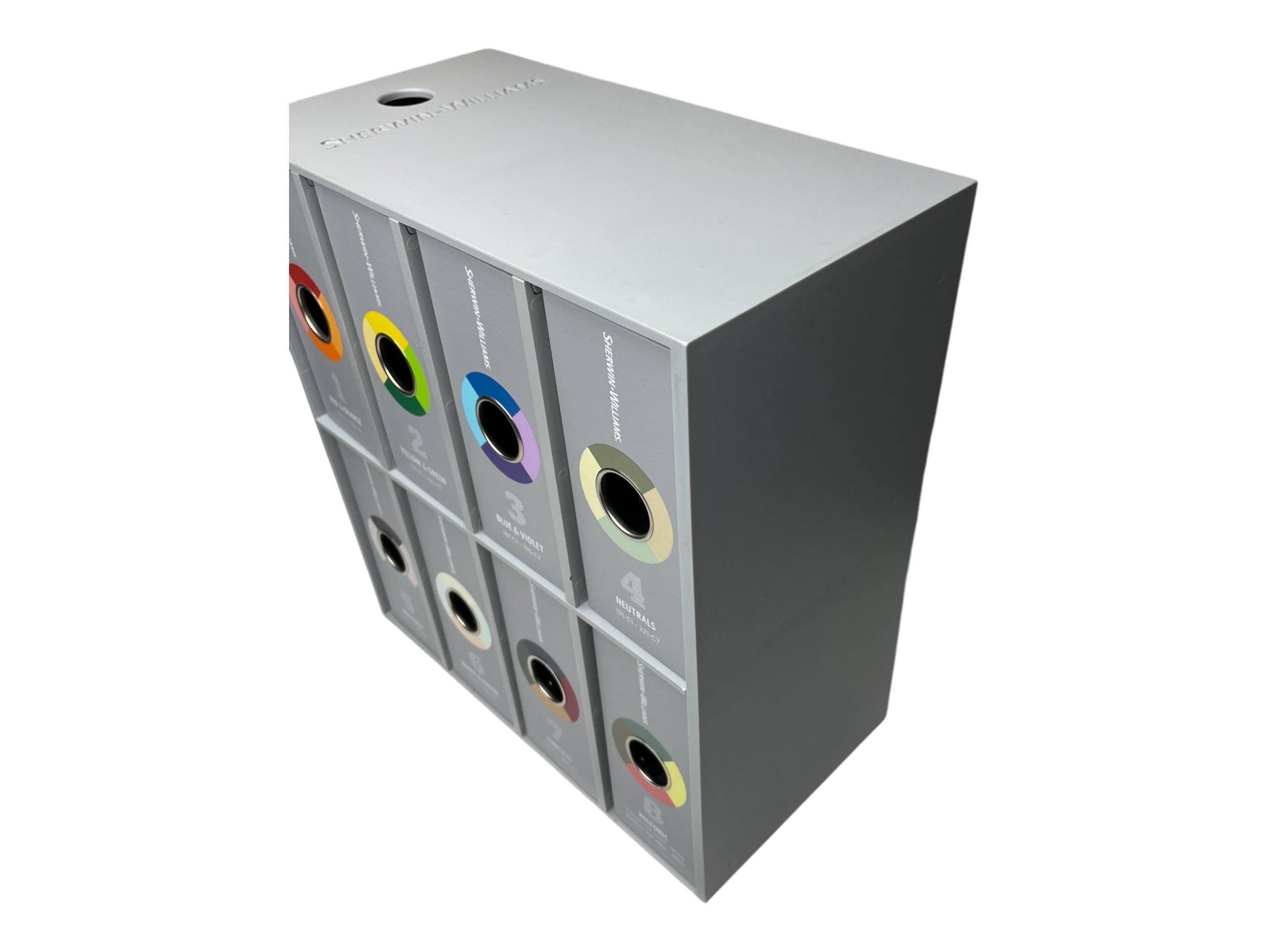 Sherwin-williams Colorsnap Paint Swatch Display With Binders - Etsy