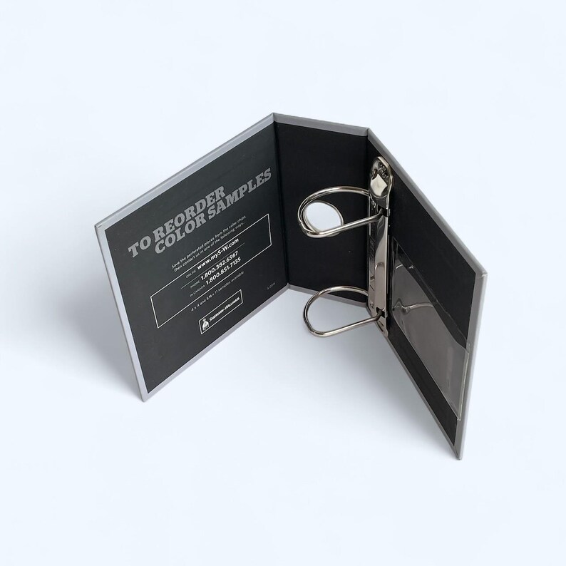 Sherwin-williams Colorsnap Paint Swatch Display Binder ONLY Yellow ...