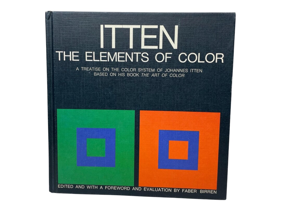 Elements of Color by Johannes Itten 1970 Hardcover - Etsy