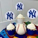New York Yankees Cupcake Toppers - Etsy