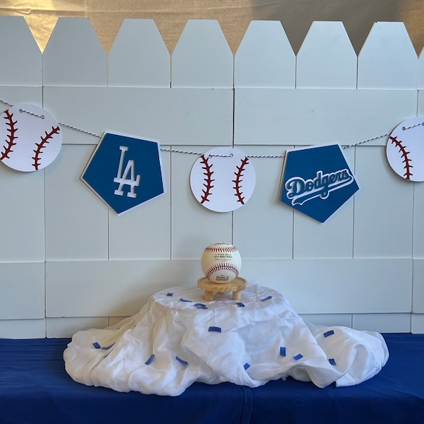 La Dodgers Banner - Etsy