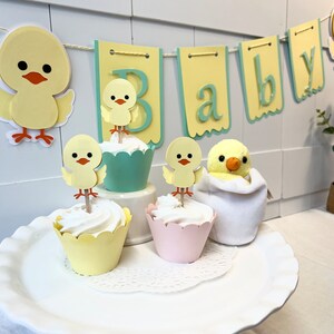 Baby Chick Cupcake Topper - Etsy