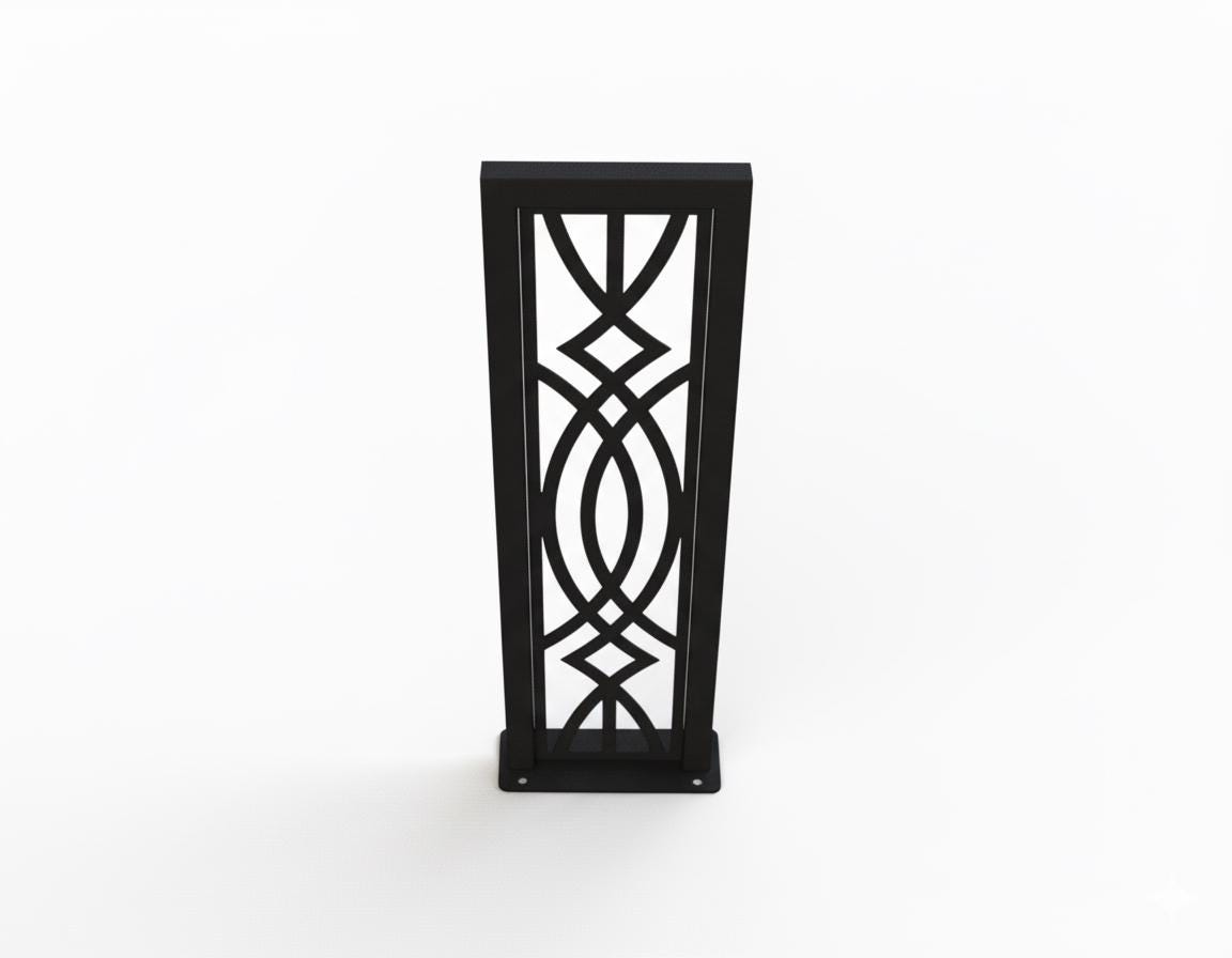 Modern Black Steel Stair Railing: Industrial Wall-mounted Handrail - Etsy