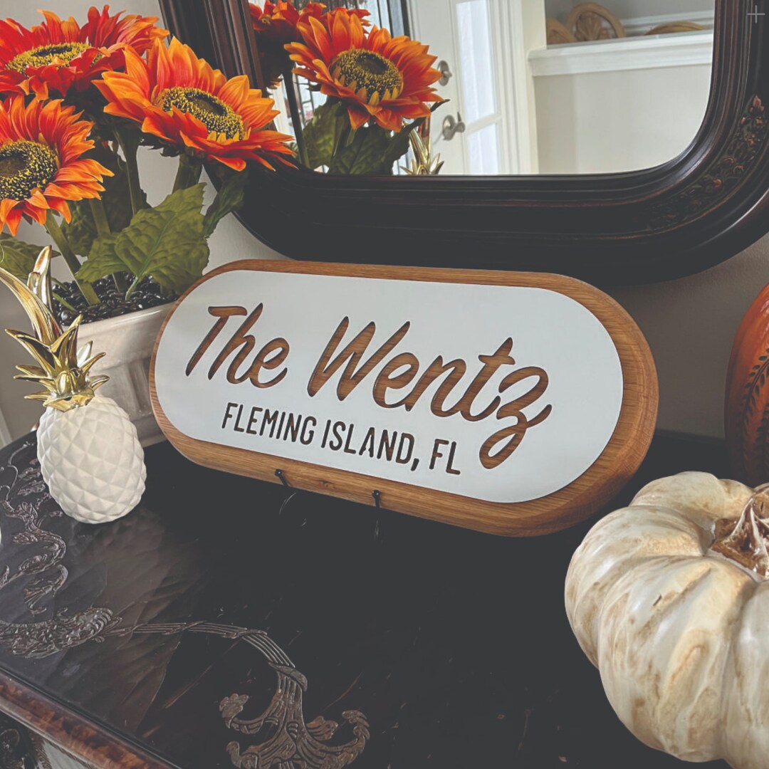 3D Modern Wood Signs - Etsy