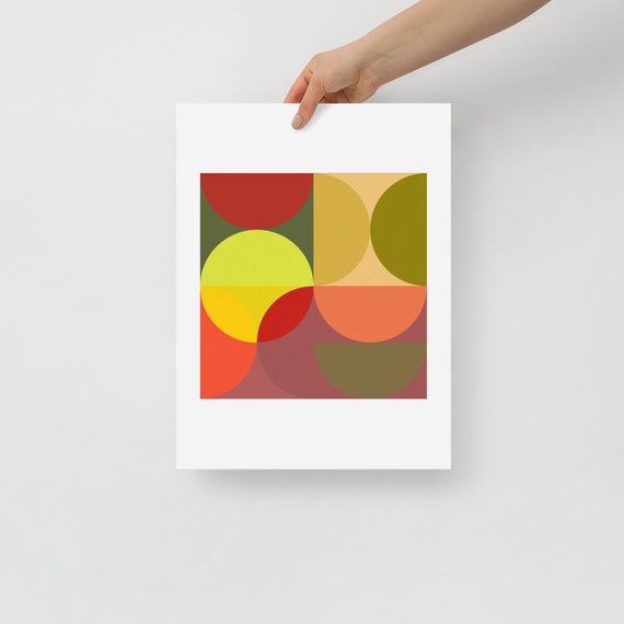 Abstract Wall Art Modernist Poster Design - Etsy