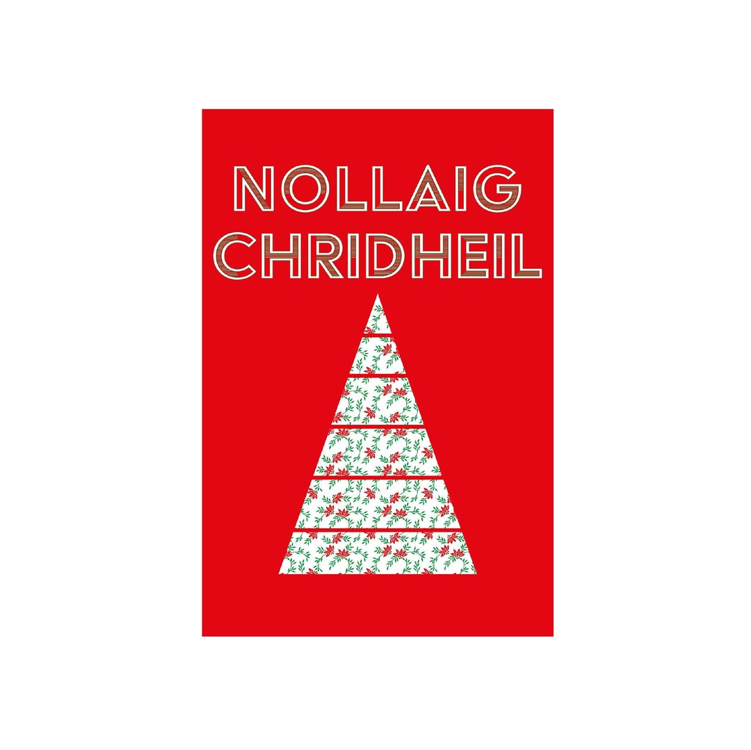 Nollaig Chridheil - Merry Christmas Scottish Gaelic A6 Card and ...