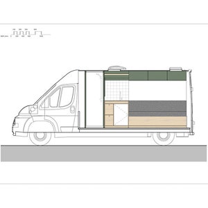 Mila - Van Conversion Layout for (L3H2) Fiat Ducato, Peugeot Boxer and ...