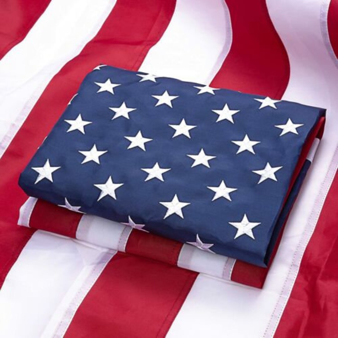 American Flag 2x3ft Embroidered Stars 420D Nylon Fabric UV - Etsy