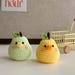 Pear Duck Crochet Pattern, Cute Duck Fruit Plushie Crochet, Mini Chubby ...
