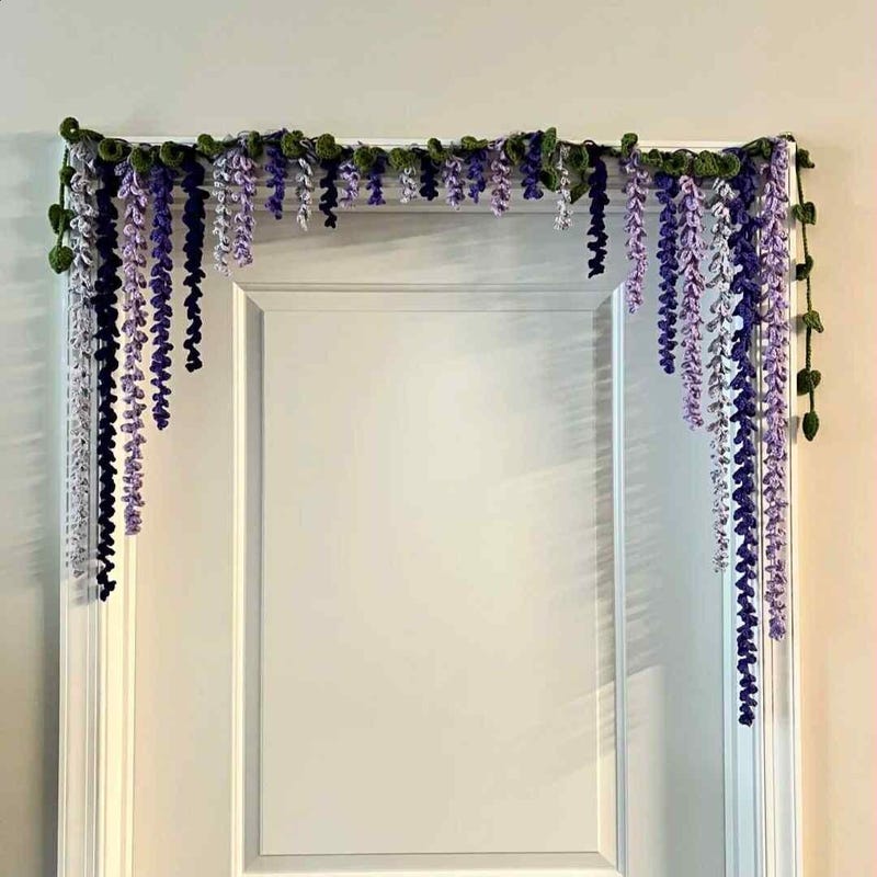 Hanging Wisteria Decor - Etsy