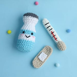 12 in 1 Nurse Kit Bundle Crochet Pattern, Nurse Appreciation Gift ...
