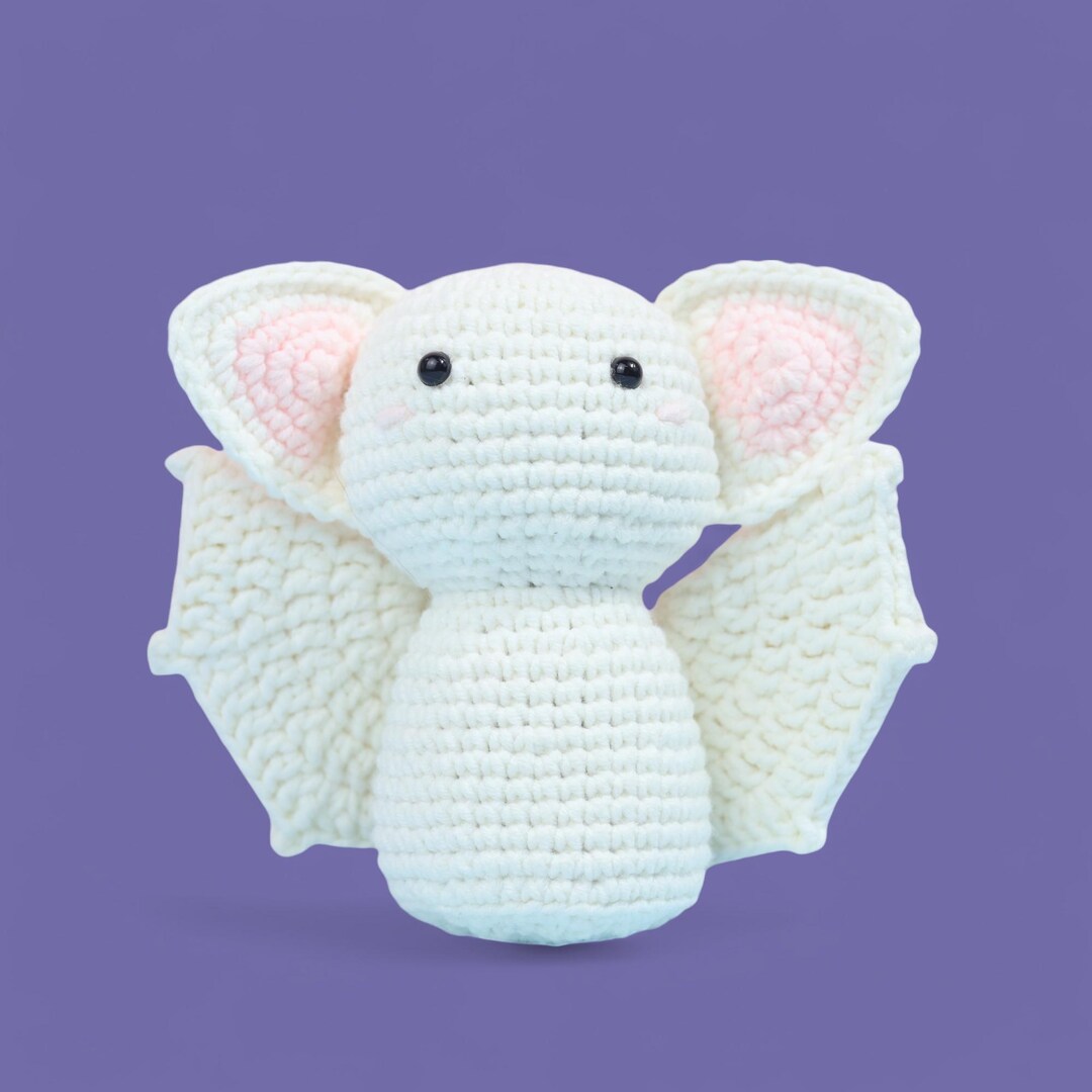 Chunky Bat Halloween Crochet Pattern, Cute Bat Amigurumi Crochet ...