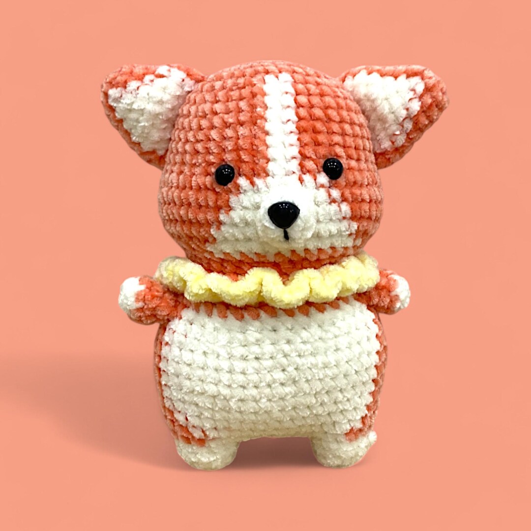 Corgi Crochet Pattern, Cute Dog Amigurumi PDF English Pattern - Etsy