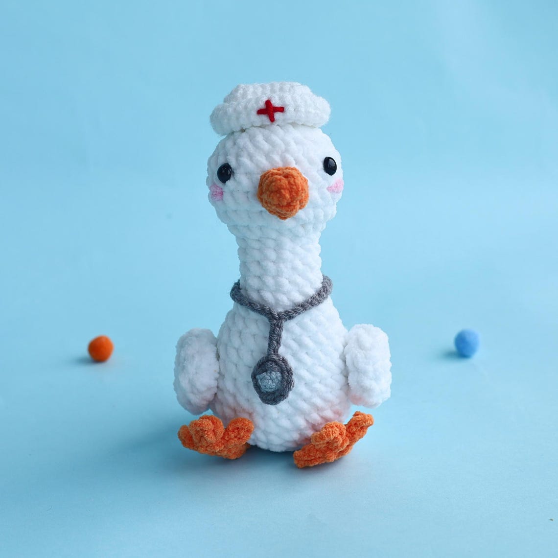 3in1 Nurse Duck Crochet Pattern, Nurse Appreciation Gift, Nurse Gift ...