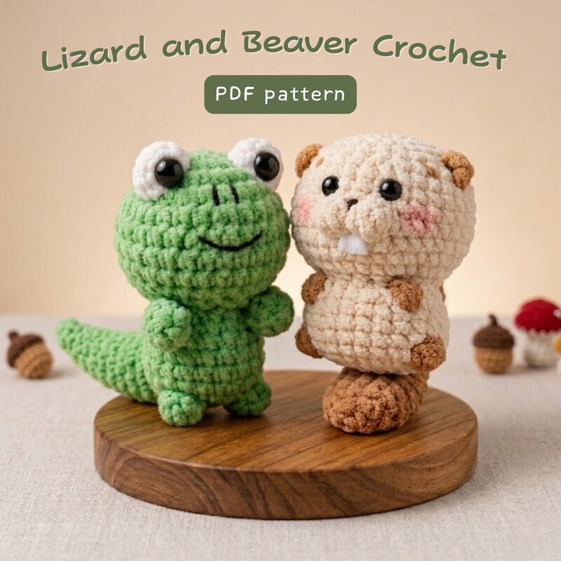 Tom Lizard Plush - Etsy
