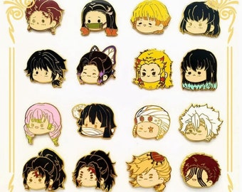 Demon Slayer Pin Enamel - Etsy