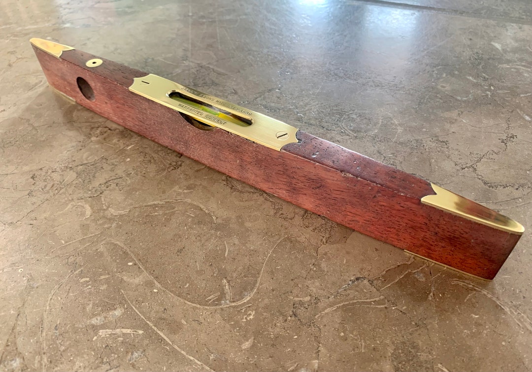 Vintage John Rabone & Sons Spirit Level - Etsy