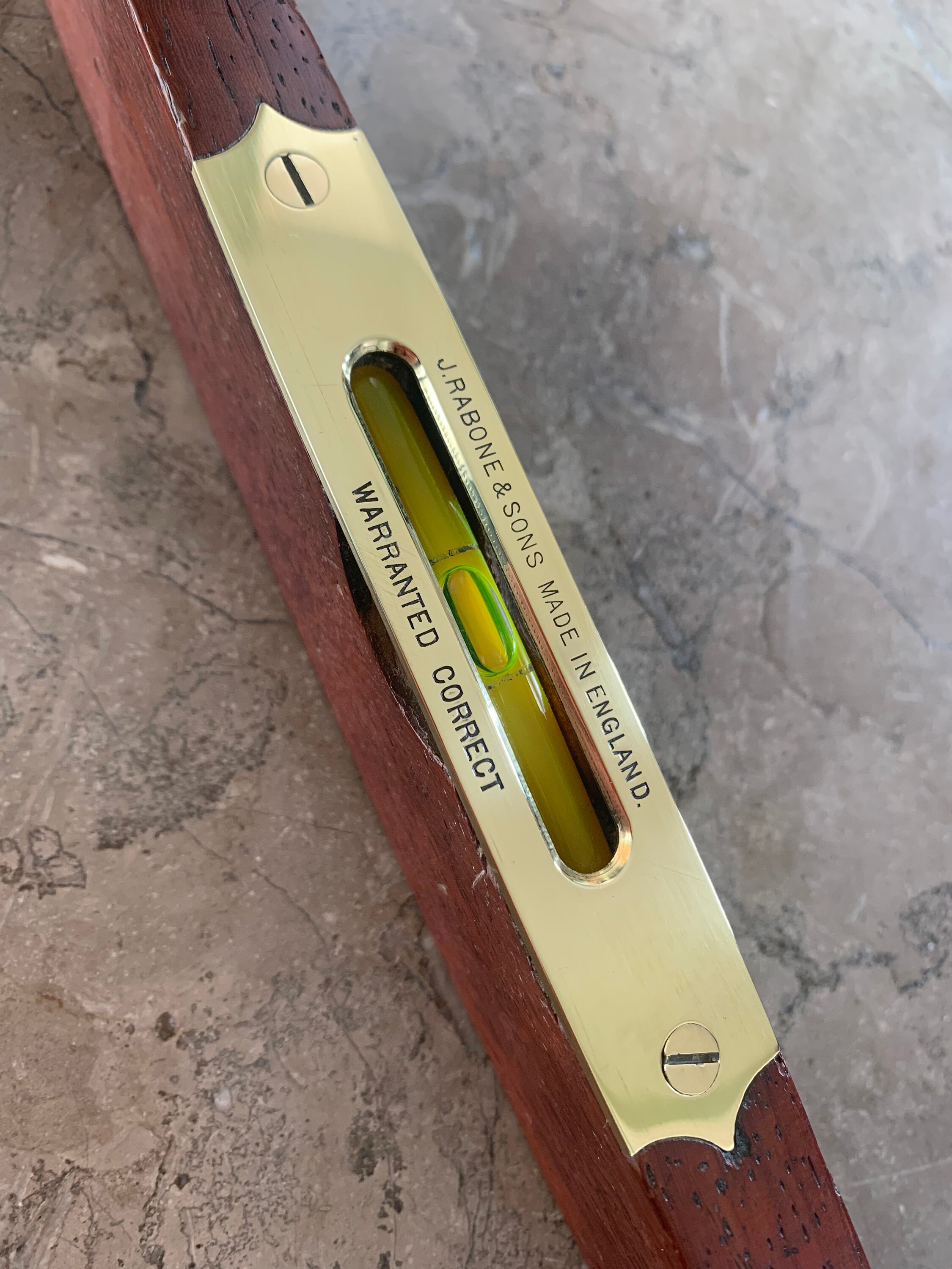 Vintage John Rabone & Sons Spirit Level - Etsy