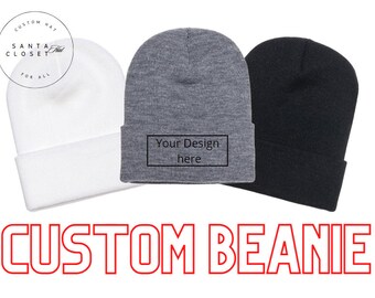 Christmas Beanies Embroidery - Etsy