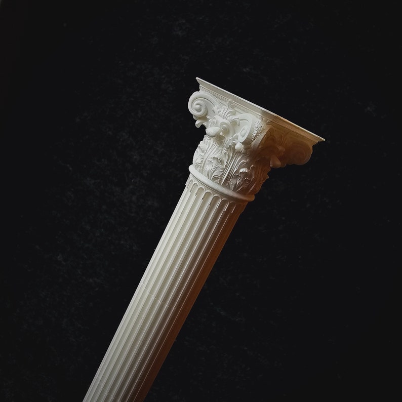 3D Printed Corinthian Column - Etsy