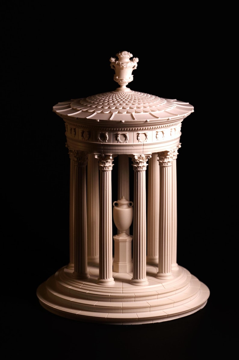 Detailed Resin 3D Printed Classical Garden Monument Model - Etsy