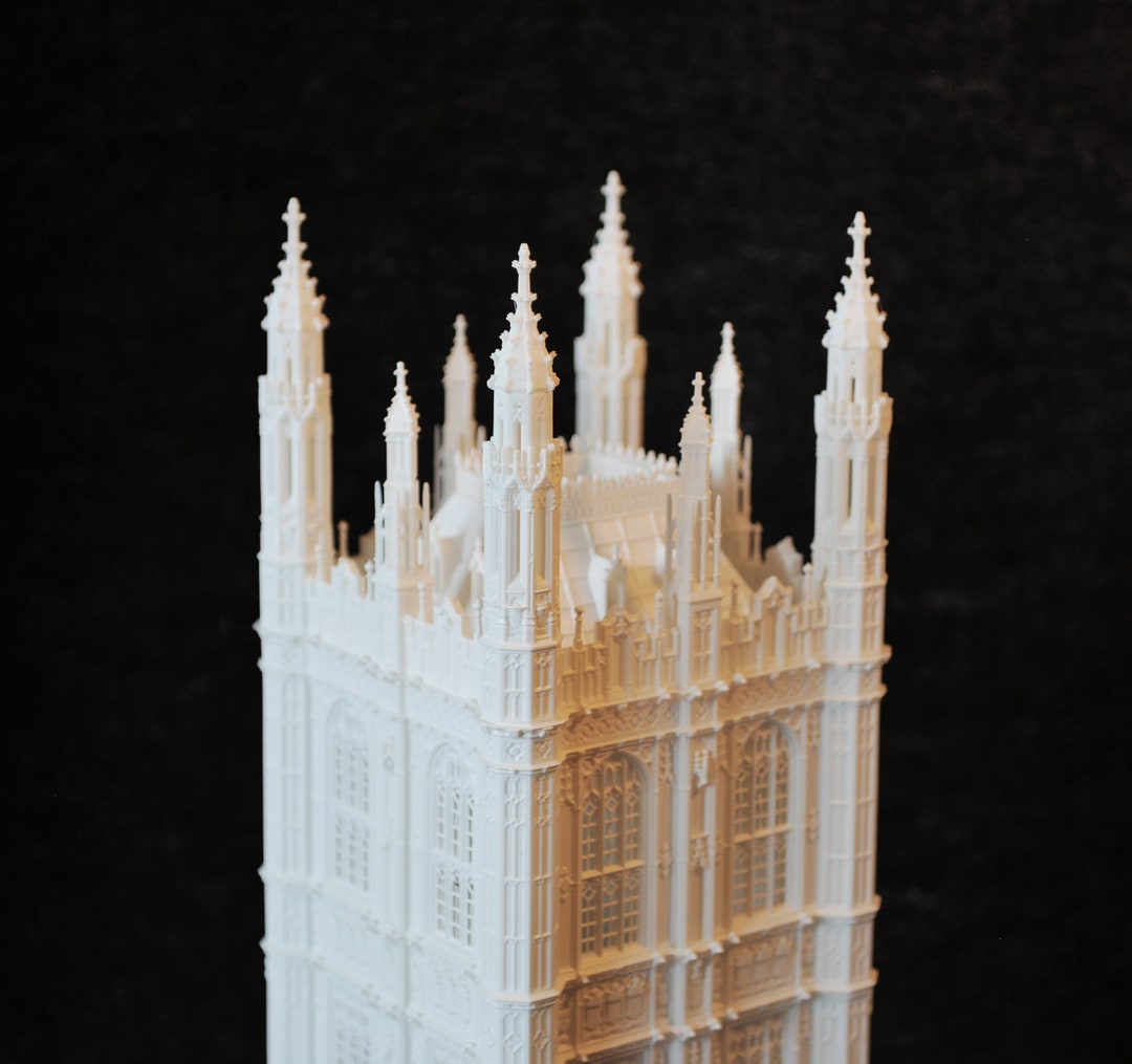 3D Printed Gothic Tower - Etsy
