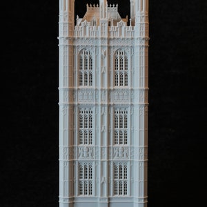3D Printed Gothic Tower - Etsy