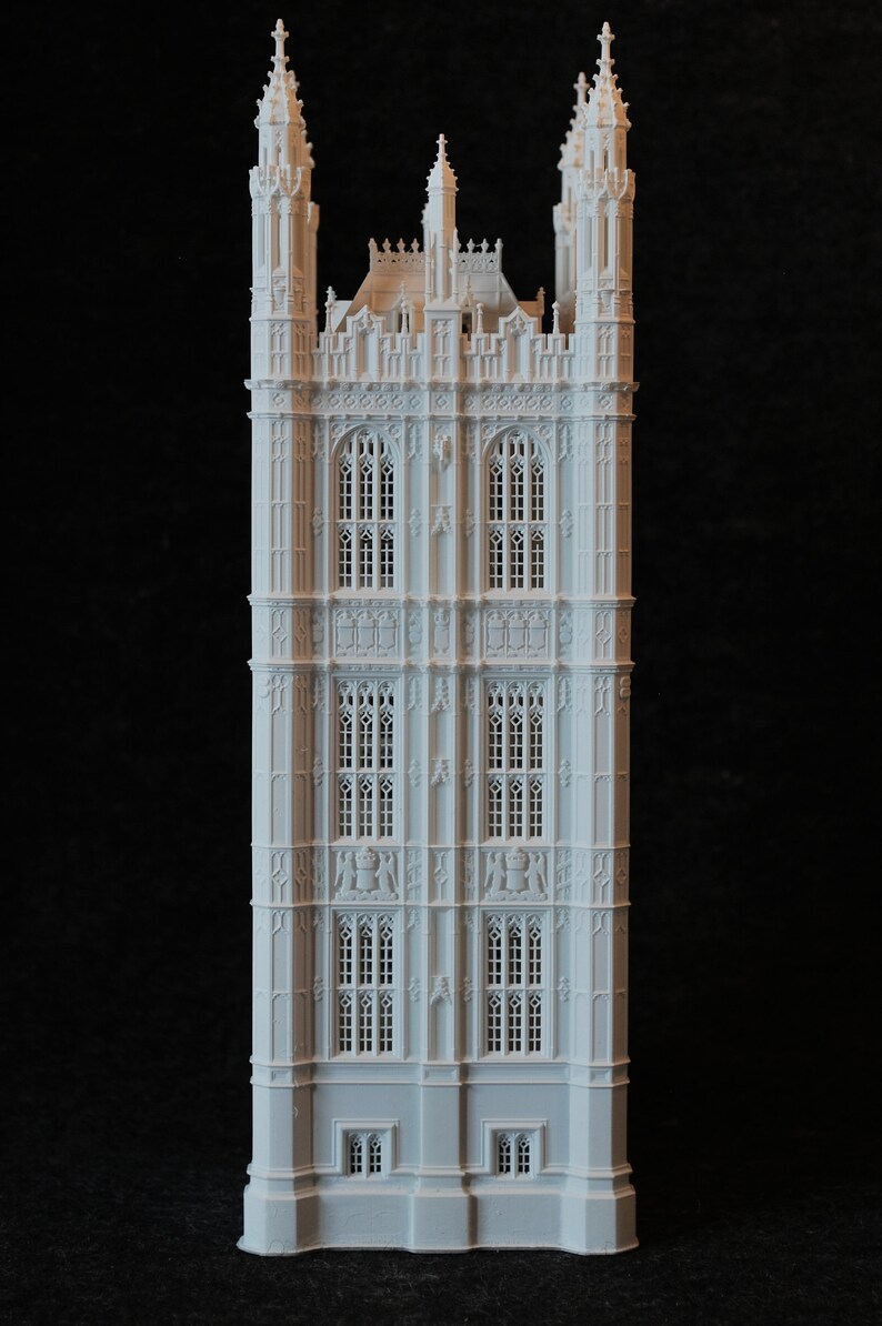 3D Printed Gothic Tower - Etsy
