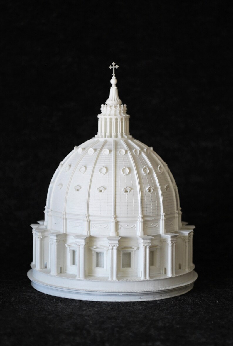 3D Printed St Peter's Basilica Dome - Etsy