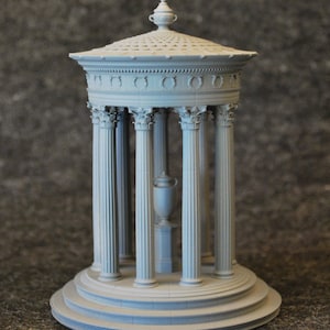 Detailed Resin 3D Printed Classical Garden Monument Model - Etsy