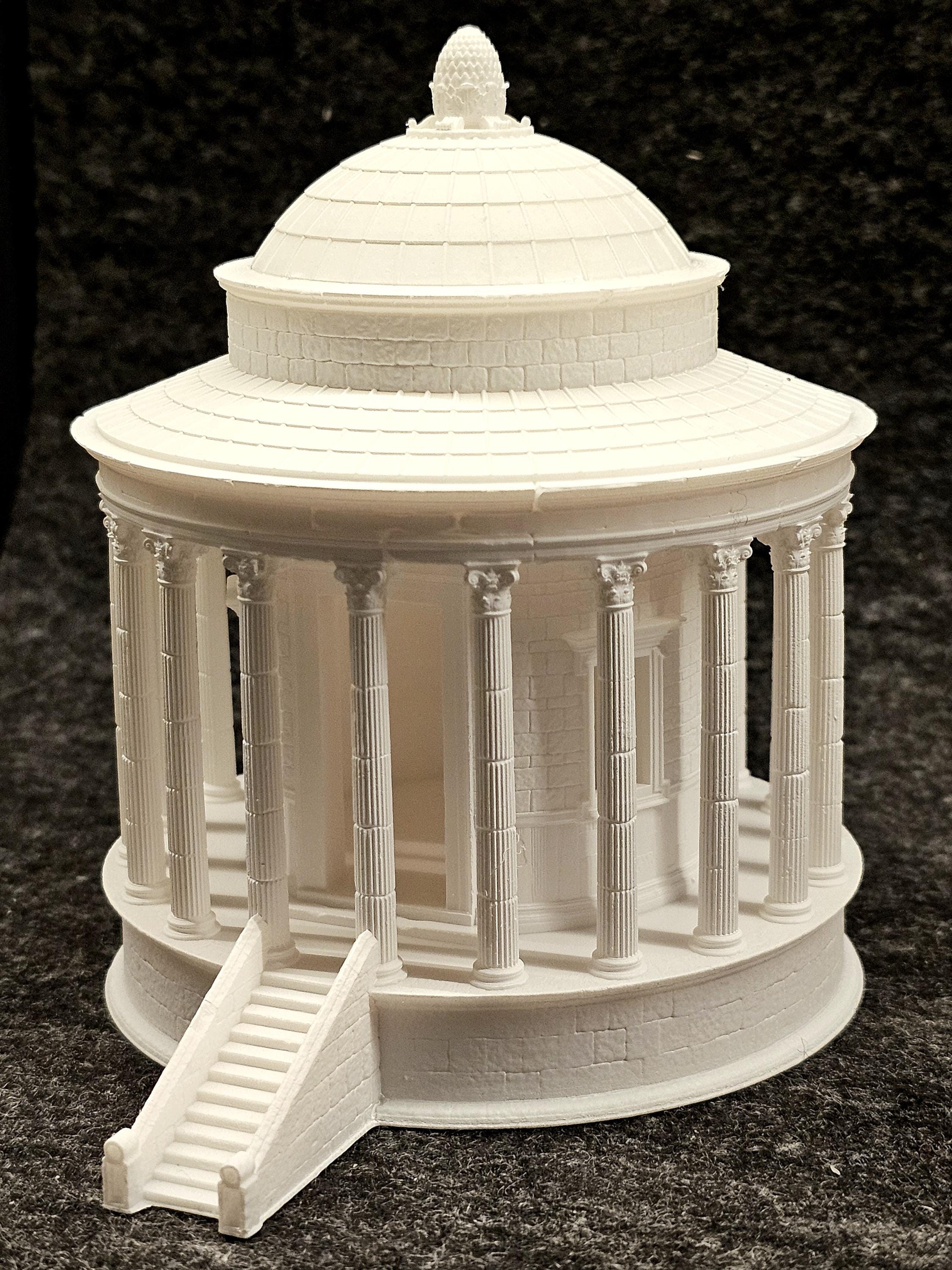 3D Printed Temple of Vesta Tivoli - Etsy