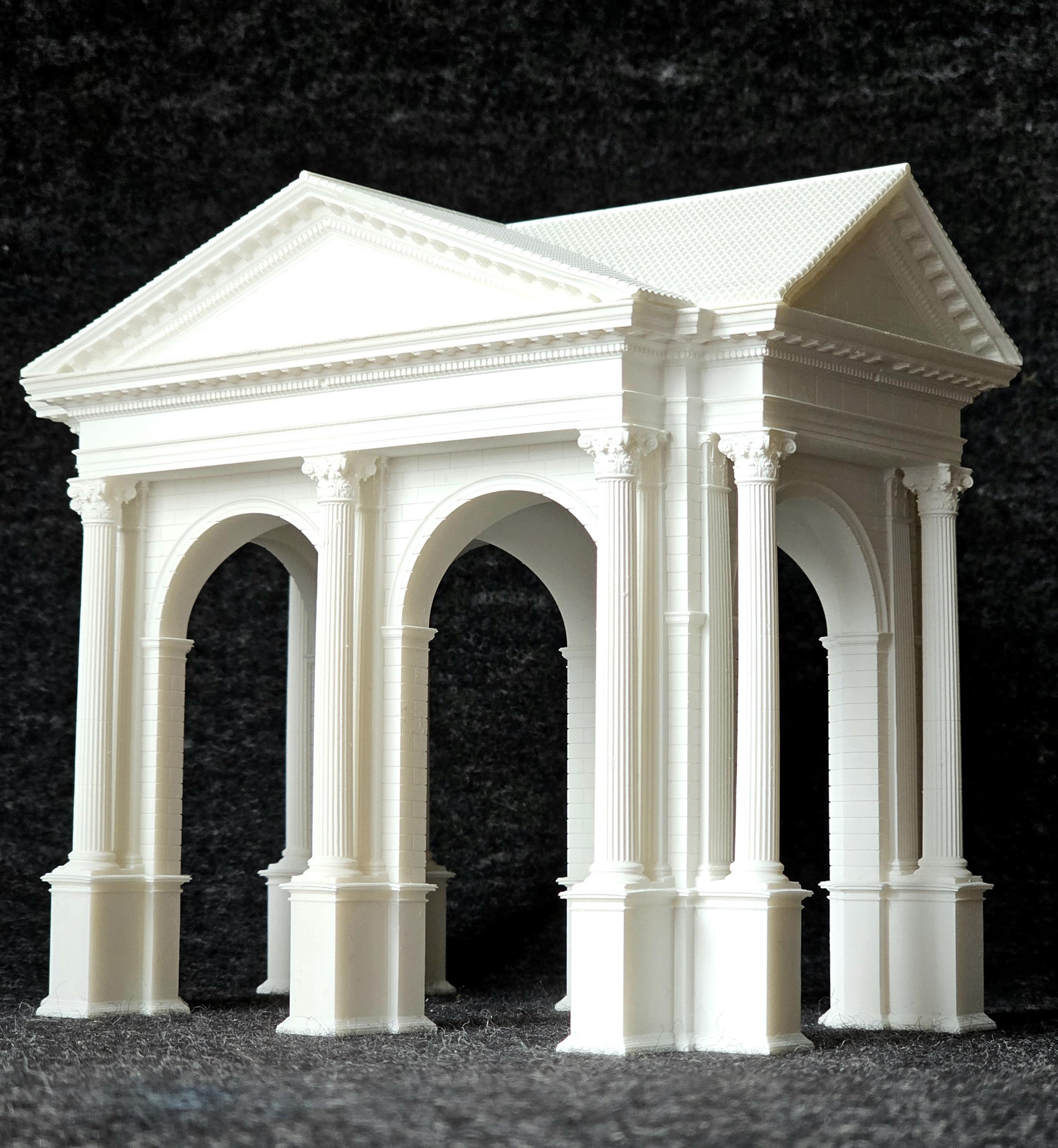 3D Printed Greek Pavilion - Etsy