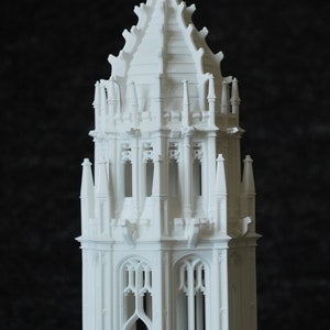 3D Printed Gothic Monument Model - Etsy
