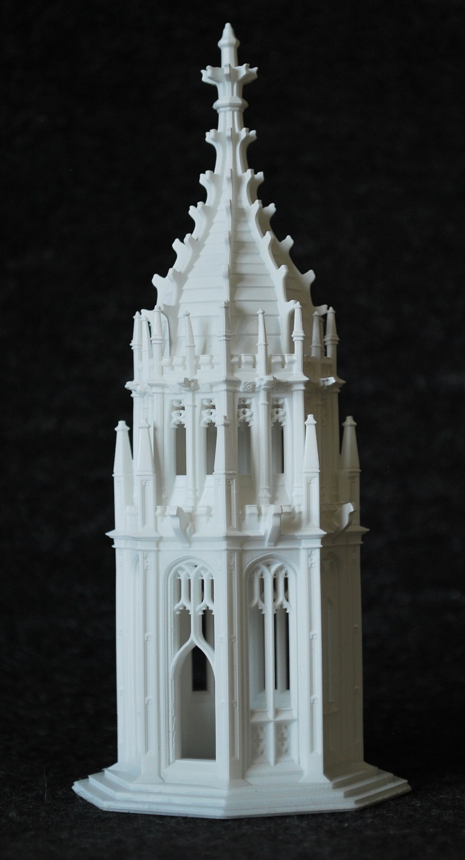 3D Printed Gothic Monument Model - Etsy