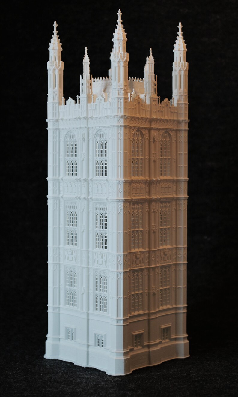 3D Printed Gothic Tower - Etsy