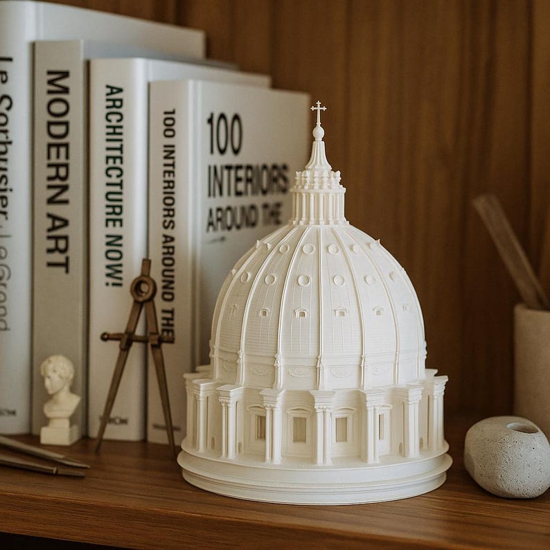 3D Printed St Peter's Basilica Dome - Etsy