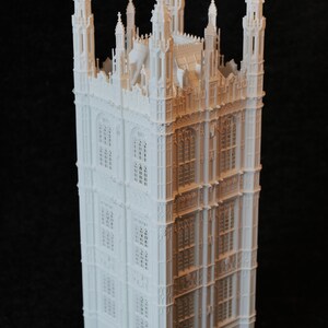 3D Printed Gothic Tower - Etsy