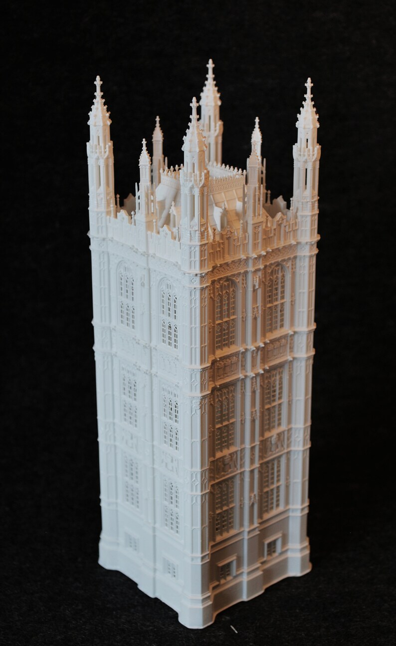 3D Printed Gothic Tower - Etsy