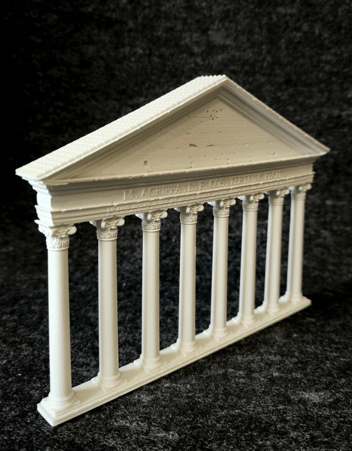 3D Printed Pantheon Portico Elevation - Etsy