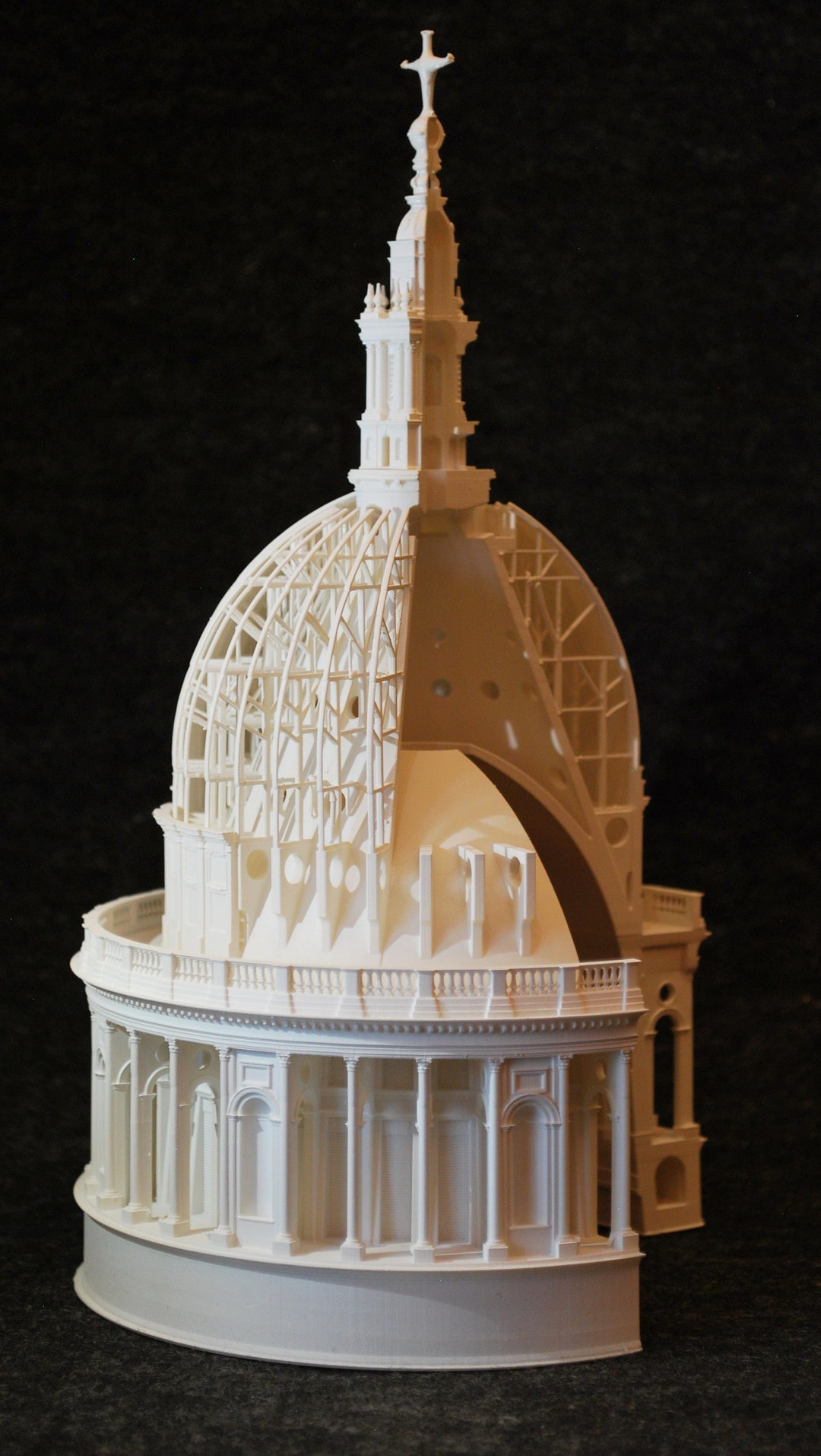 3D Printed St Paul's Cathedral Dome (sectional Model) - Etsy