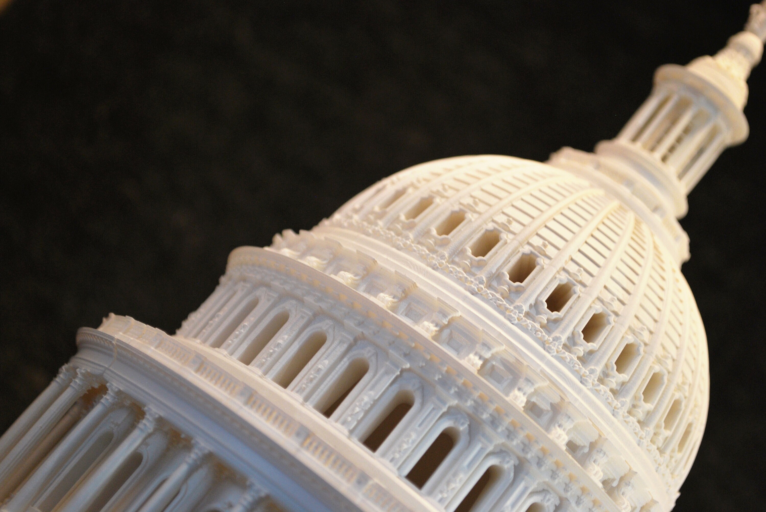 3D Printed U.S. Capitol Dome Replica | Scaled Model | Architectural ...