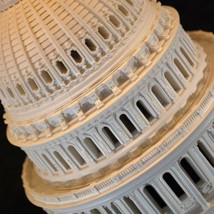 3D Printed U.S. Capitol Dome Replica | Scaled Model | Architectural ...