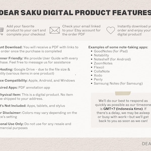 Digital Paper Texture Notebook Landscape | 12 Tabs Hyperlinked Cornell ...