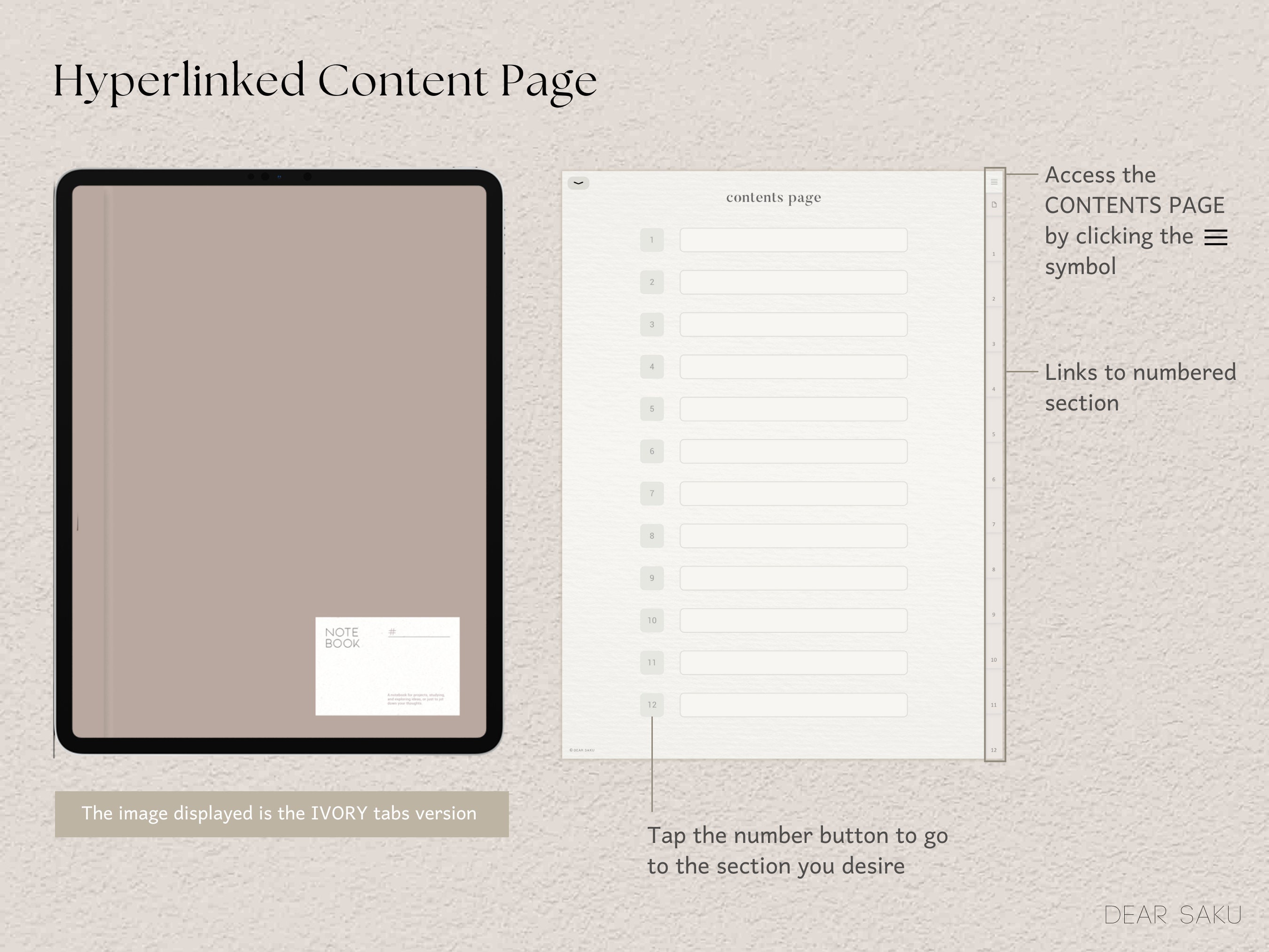 Digital Half Color Notebook Paper Texture Boho Chic Journal - Etsy