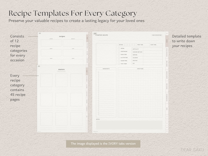 Digital Recipe Book | Digital Meal Planner, Restaurant Review, Cook ...