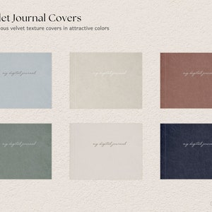 Digital Bullet Journal Paper Texture Minimalist Digital Bujo, Notebook ...