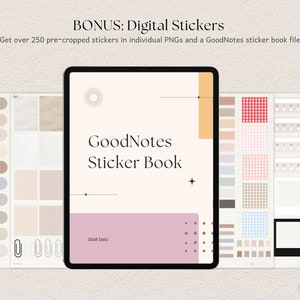 Digital Bullet Journal Paper Texture Minimalist Digital Bujo, Notebook ...